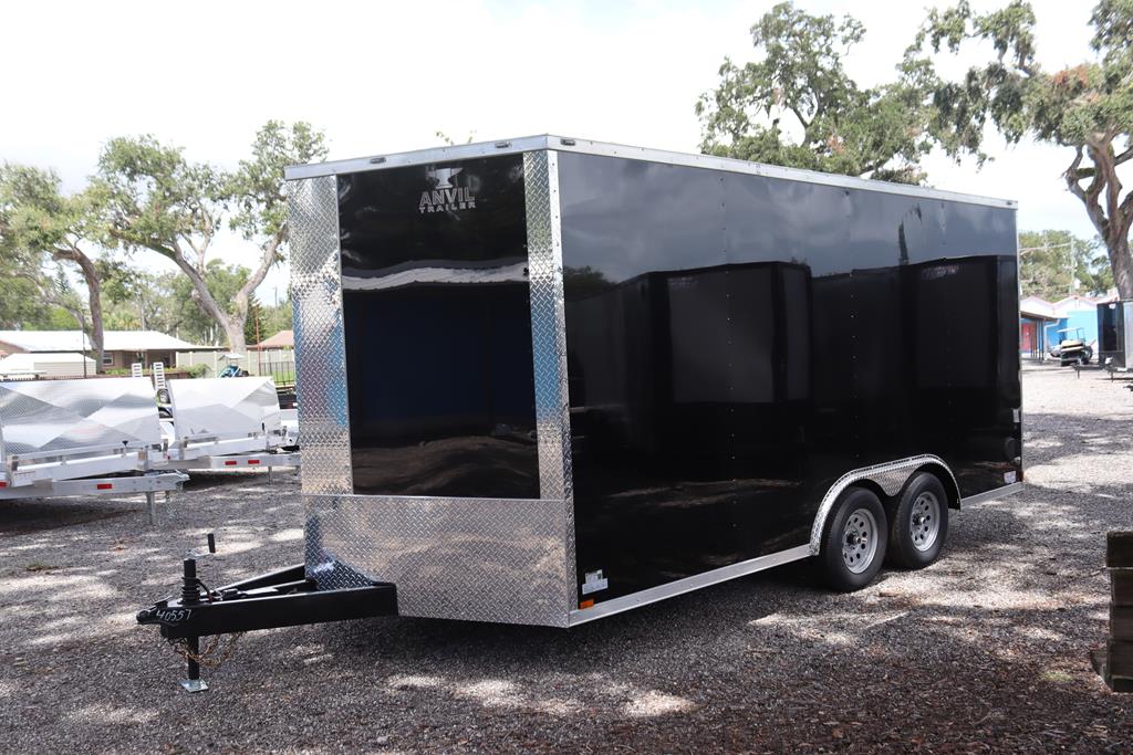 8.5x16 Enclosed Trailer ⭐ Anvil Cargo ⭐ Factory Direct Pricing